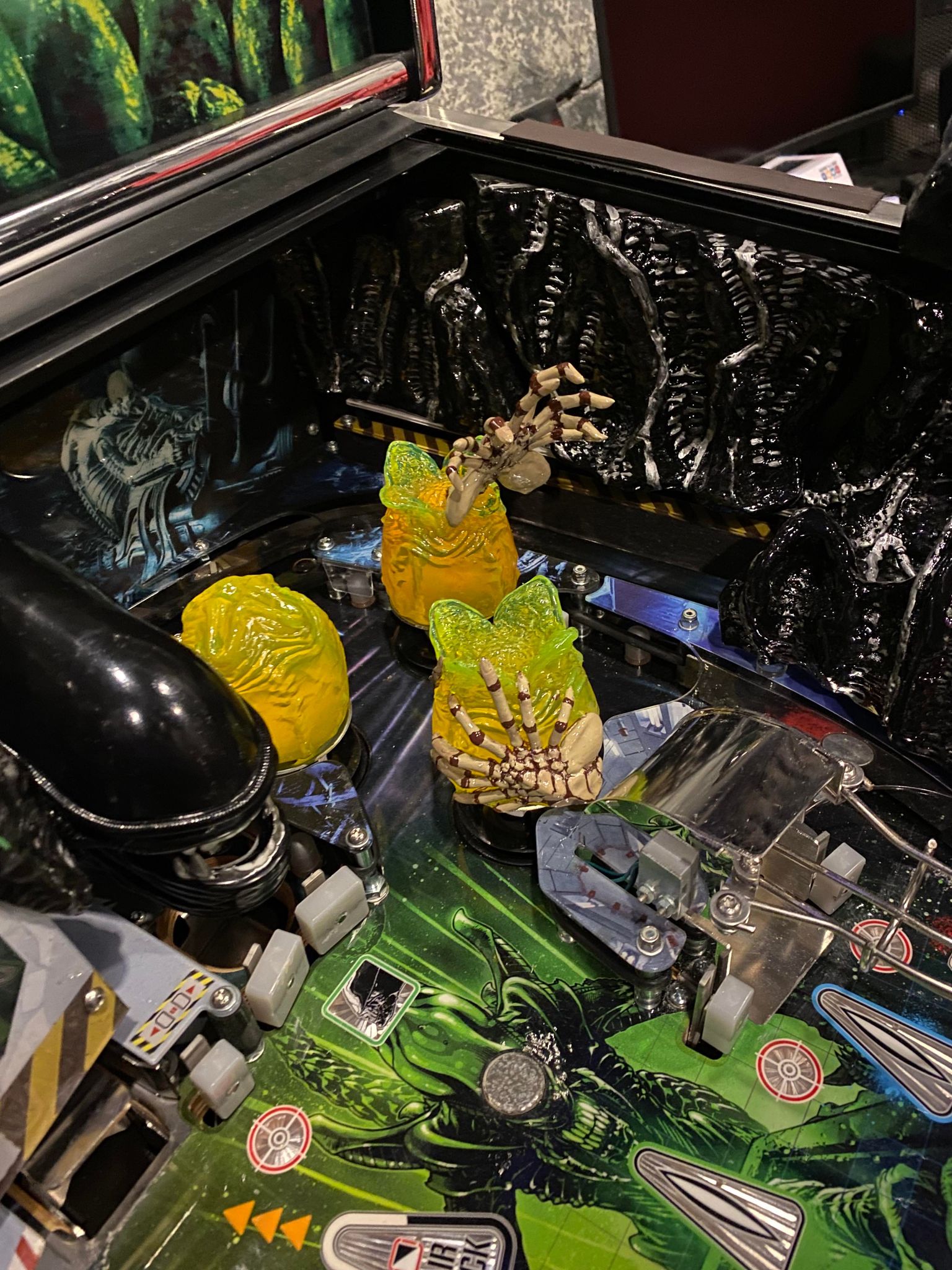 Alien pinball pop bumper "Toxic" Eggs - 3 Egg set ! – Lord Of The GameRoom